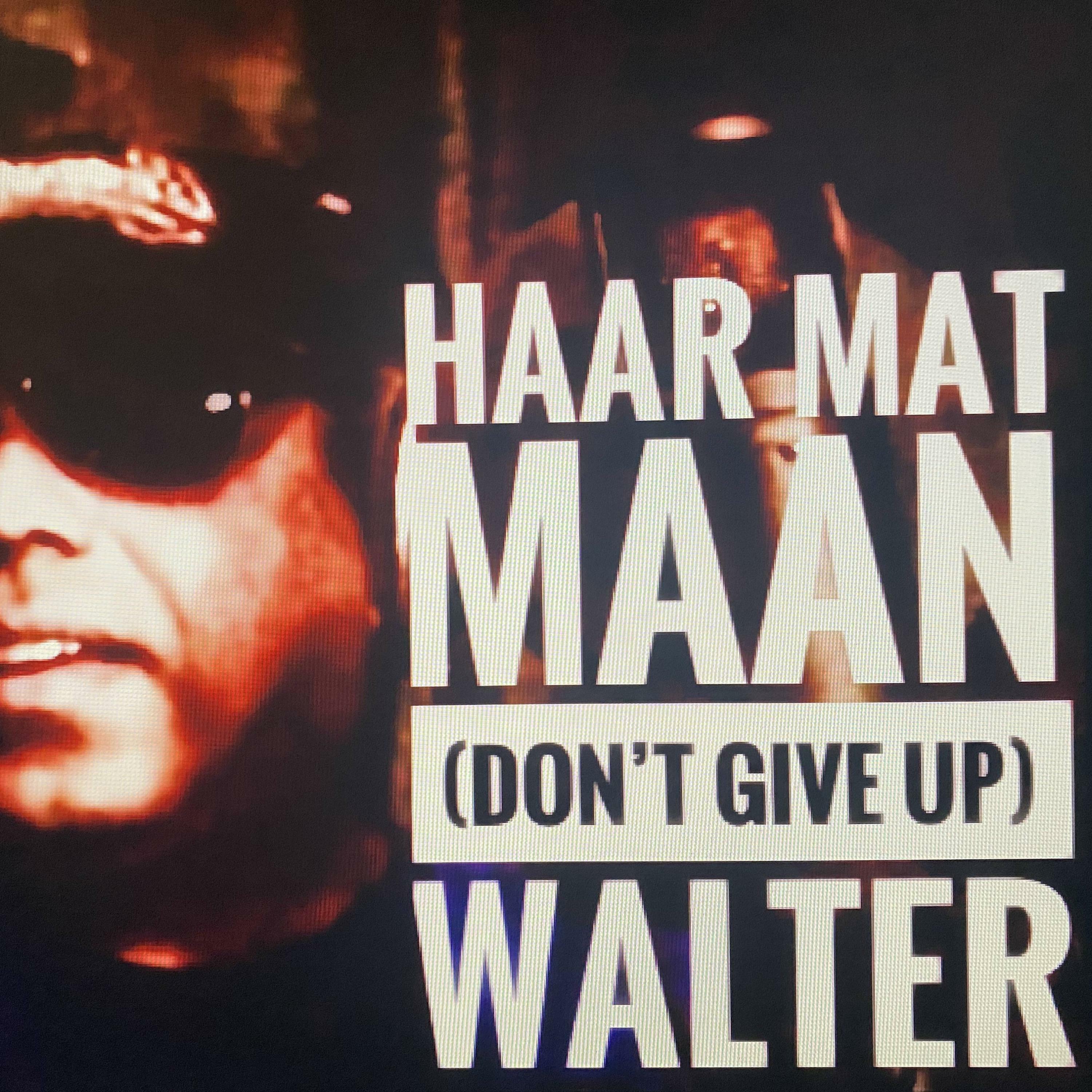 WALTER - Haar Mat Maan (Don't Give Up) | iHeart
