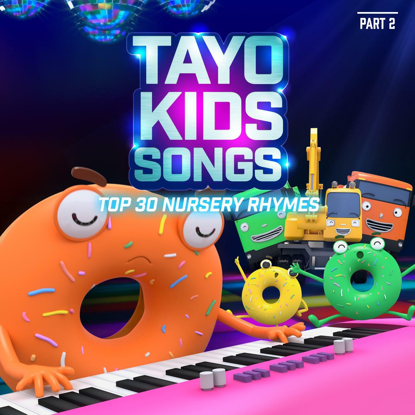 Tayo the Little Bus - Tayo Kids Songs TOP 30 Nursery Rhymes Part 2 | iHeart