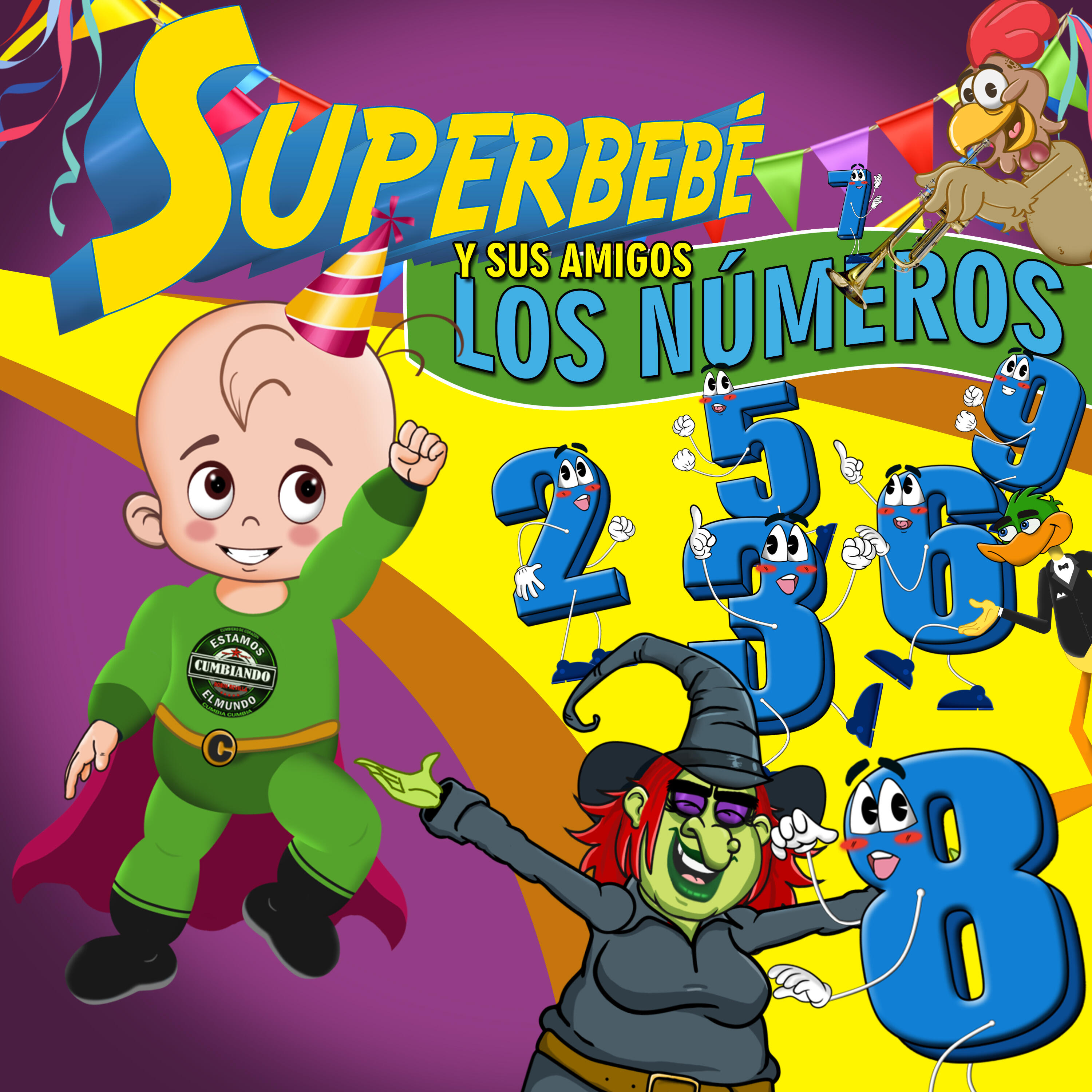 SUPER BEBE Y SUS AMIGOS - Los Numeros | iHeart