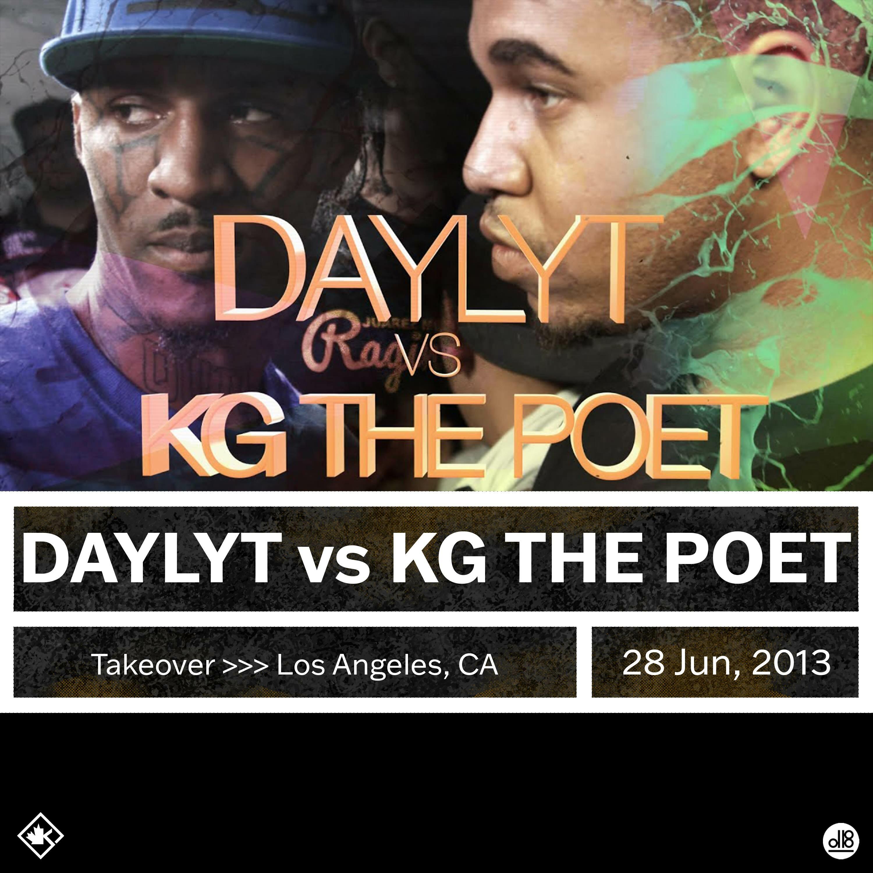 King Of The Dot - Daylyt vs KG The Poet | iHeart