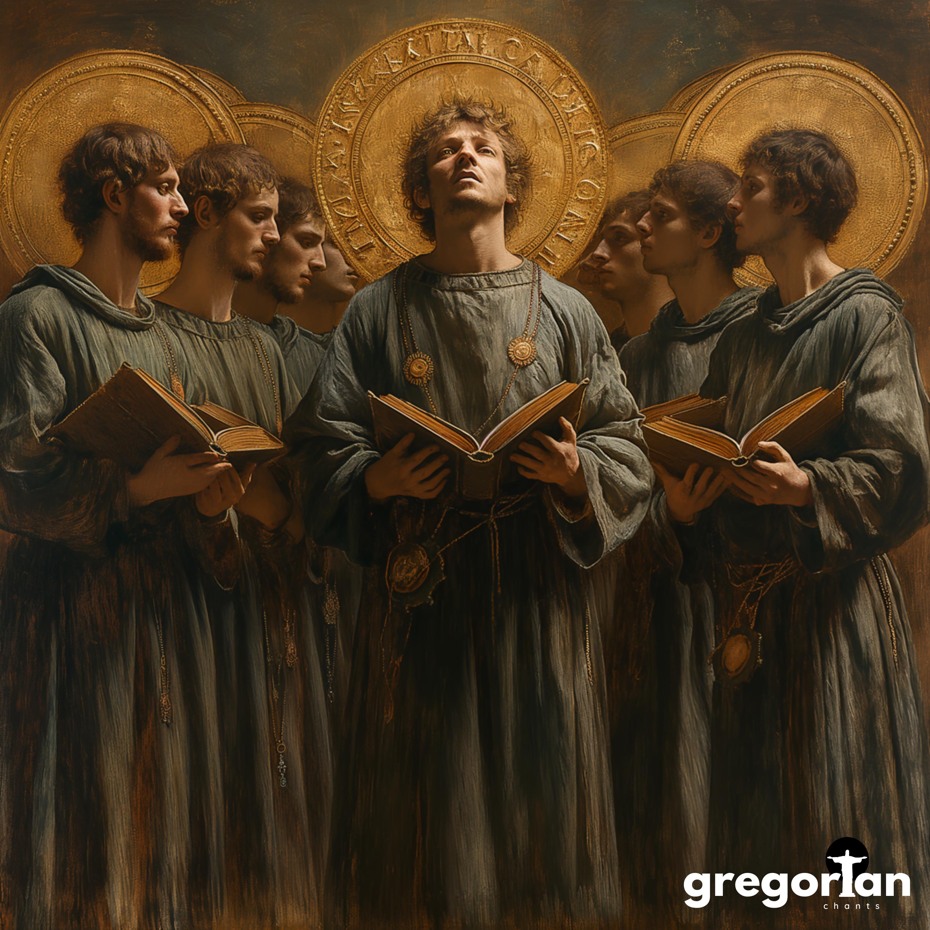Gregorian Chanting Monks & Benedictine Monks of the Abbey & Gregorian ...