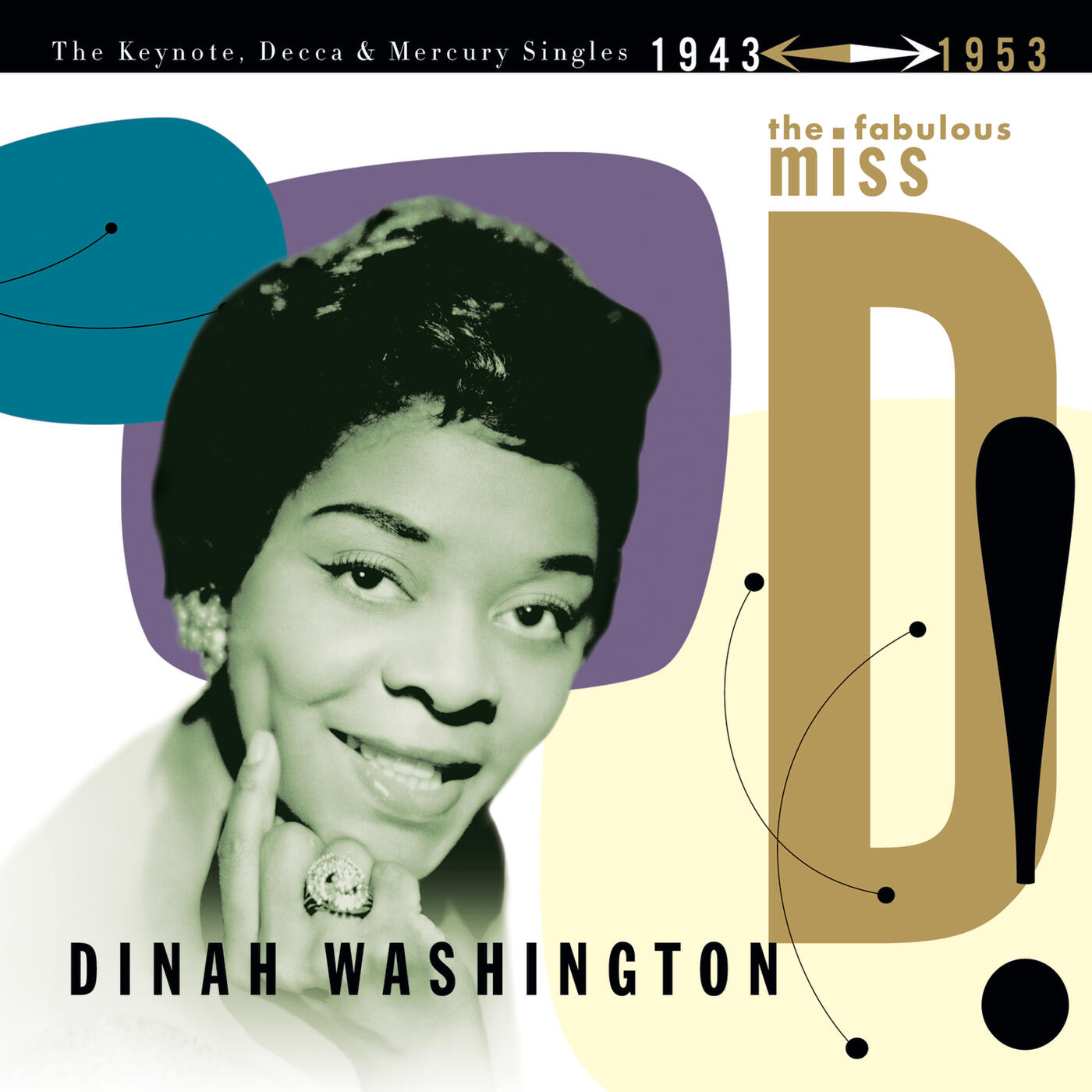 Dinah Washington - The Fabulous Miss D! The Keynote, Decca And Mercury ...