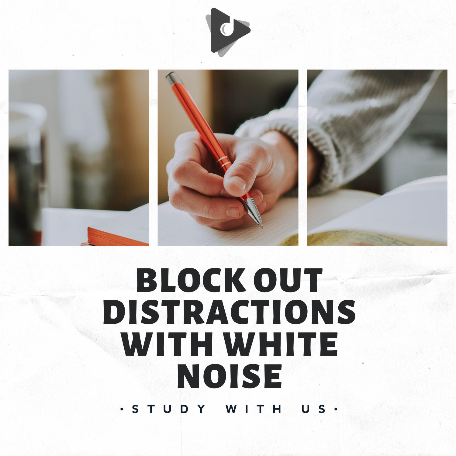 Study With Us - Block Out Distractions With White Noise | iHeart